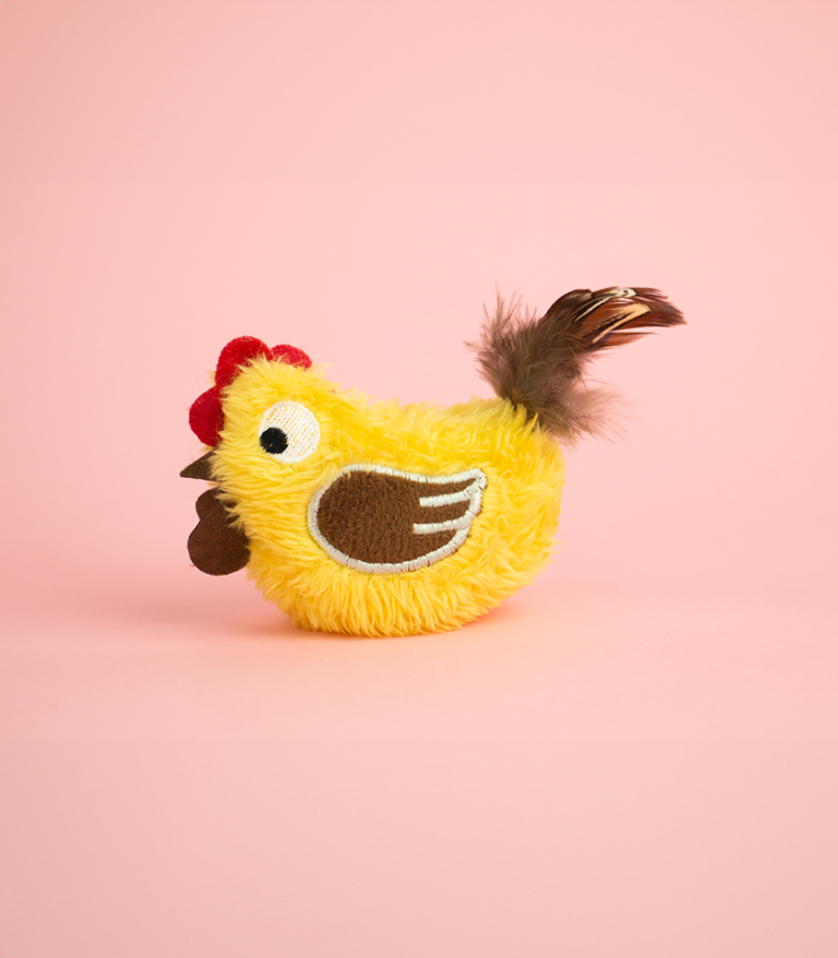 Rooster Plush Catnip Toy – Cat Toy | Zugo | Soft, Catnip-Filled ...