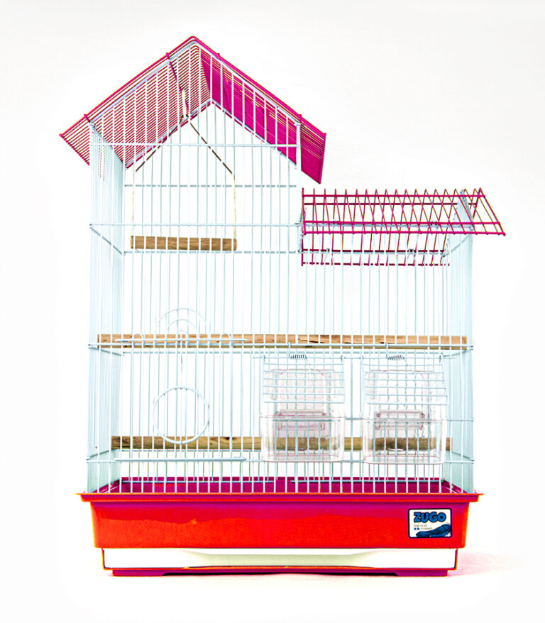Aviary Bird Cage 5 – 42x30x55cm – Red | Zugo | Bold & Spacious Red Cage ...