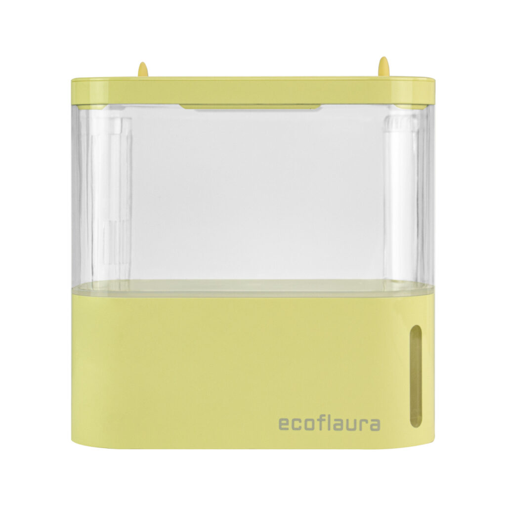 Pico EcoFlaura Fish Tank – Pastel Yellow | Ecoflaura | Compact LED ...