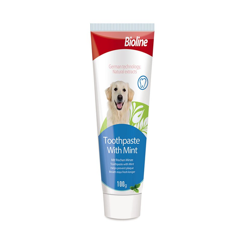 Bioline Mint Flavored Dog & Cat Toothpaste – 100G | Bioline | Edible ...