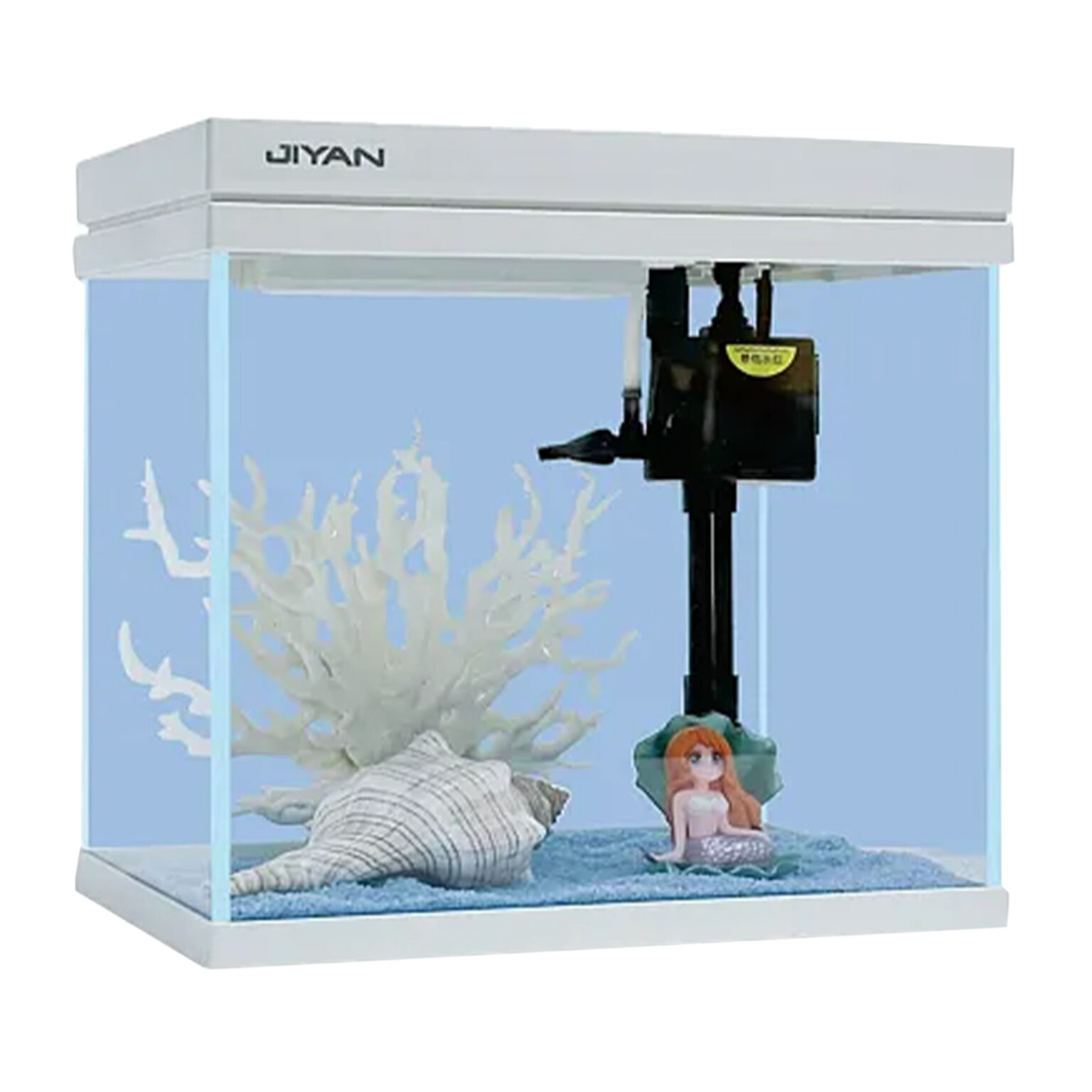Jiyan XM Series XM-240 Aquarium – White | Jiyan Aquariums | Stylish 9L ...